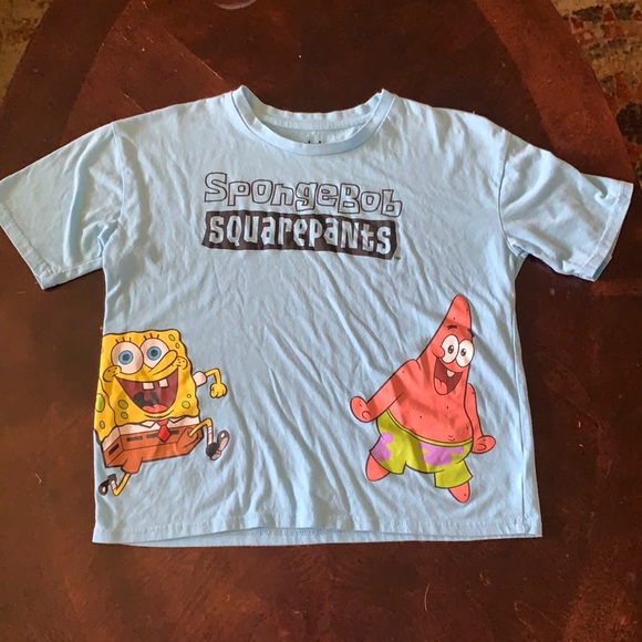 Nickelodeon | Tops | Spongebob Squarepants Crop Top | Poshmark